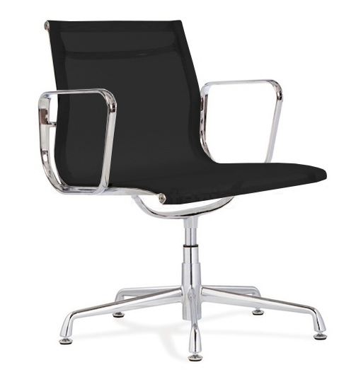 Aluminum Mesh Management Chair With No Wheels
